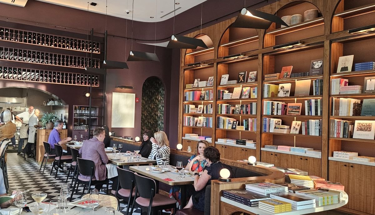 Part Bookstore, Part Wine Bar, Part Restaurant: Exploring Lucian Books ...
